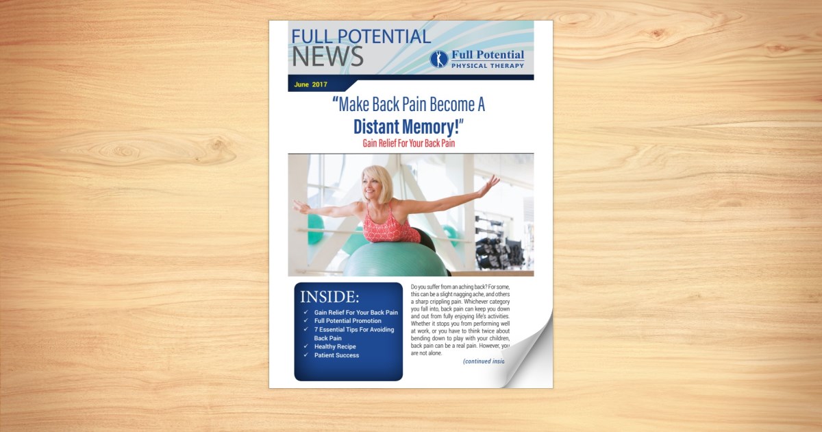 Full Potential: Gain Relief For Back Pain