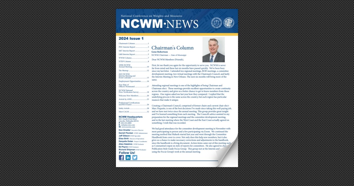 2024_Newsletter, Issue #1