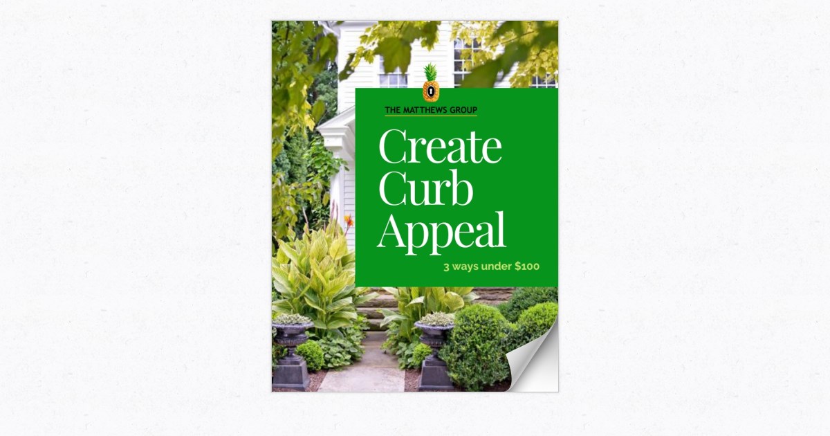 Create Curb Appeal - Susan Matthews