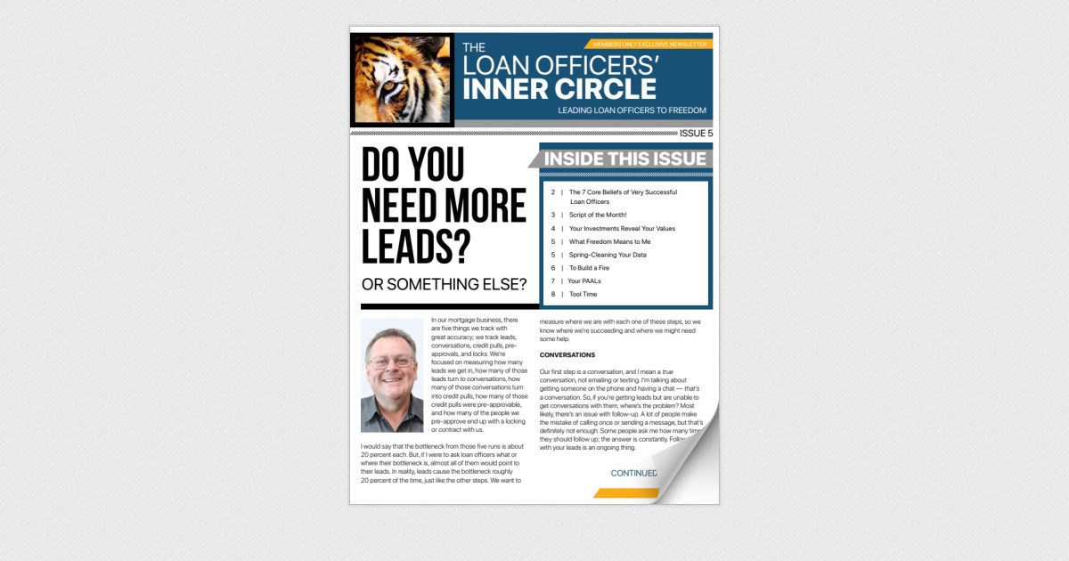 Mortgage Marketing Animals Issue 5