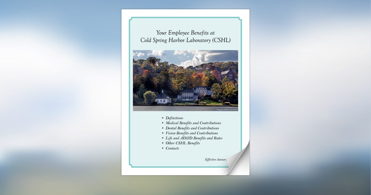 Benefits Guide - CSHL