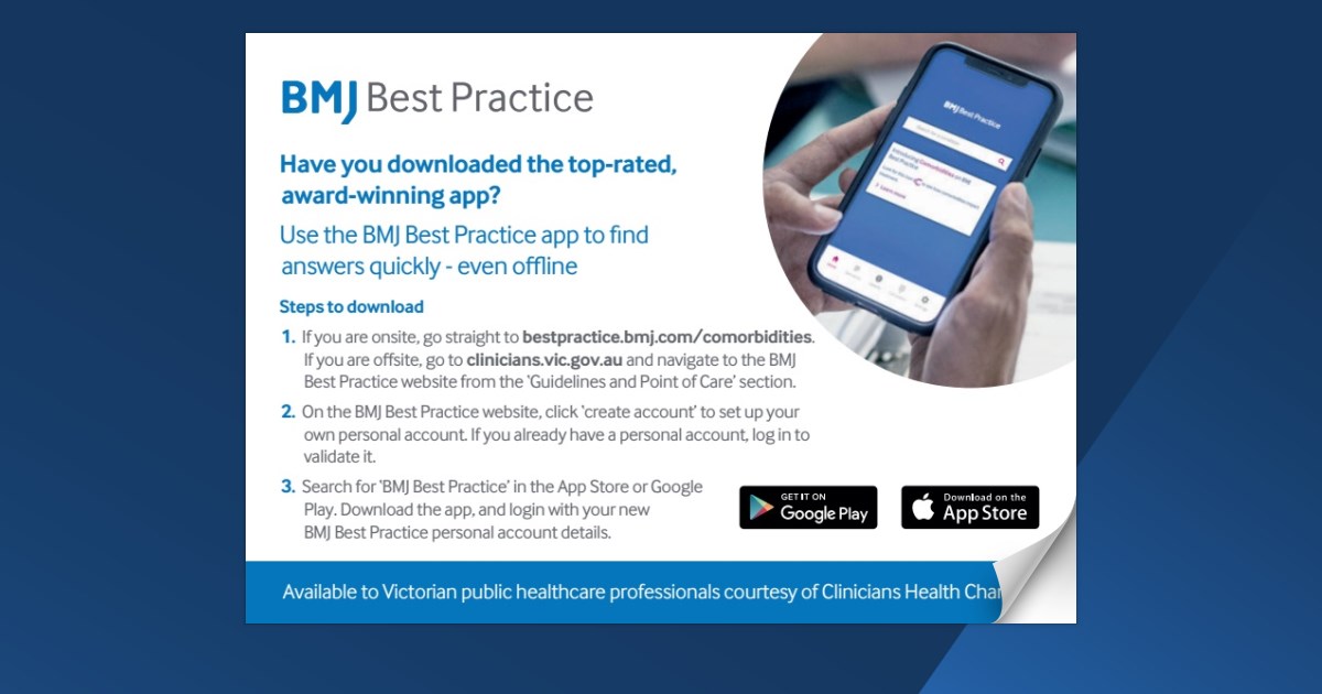 BMJ Best Practice with Comorbidities CHC postcard - Page 2