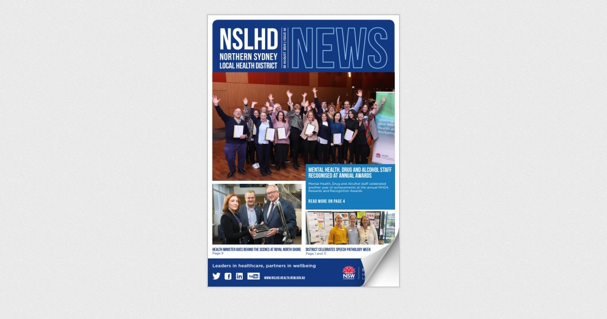 NSLHD News August 30