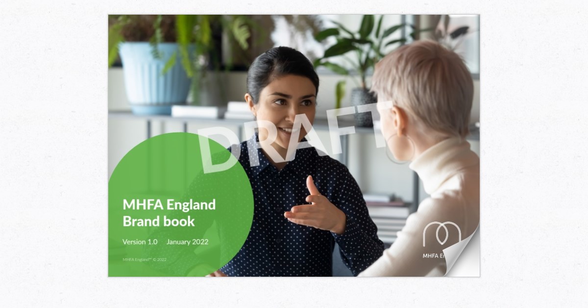 MHFA England brand book