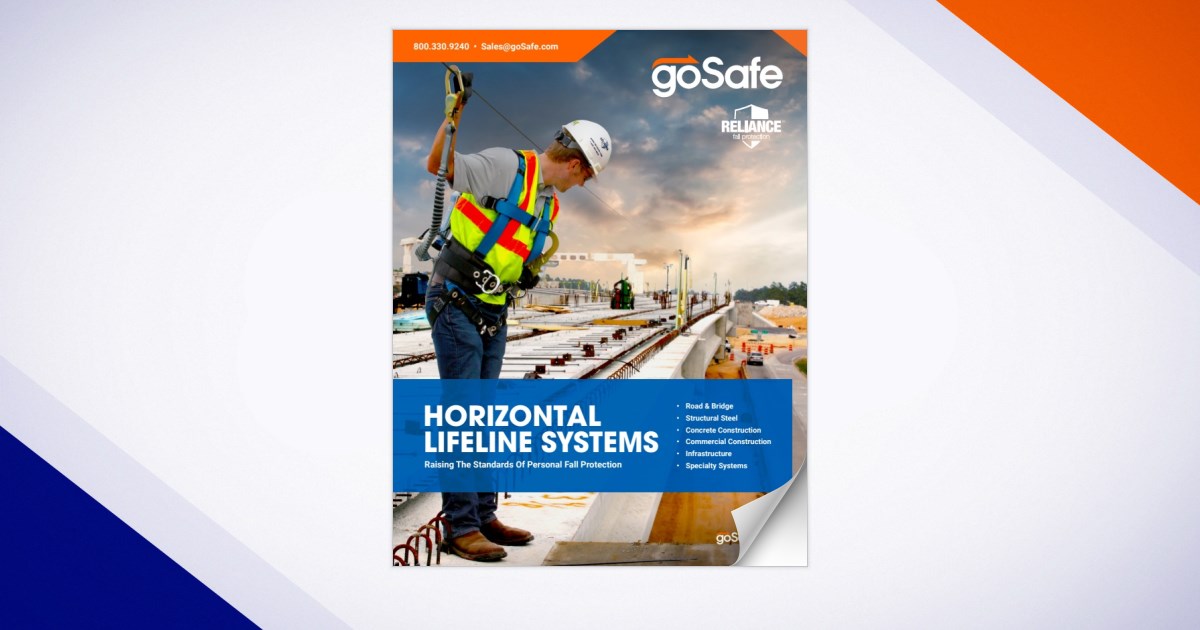 2022 goSafe Horizontal Lifeline Systems brochure