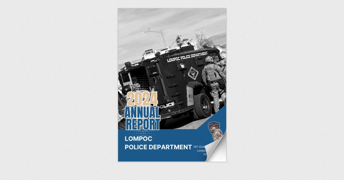 Lompoc Police Department 2024 Annual Report