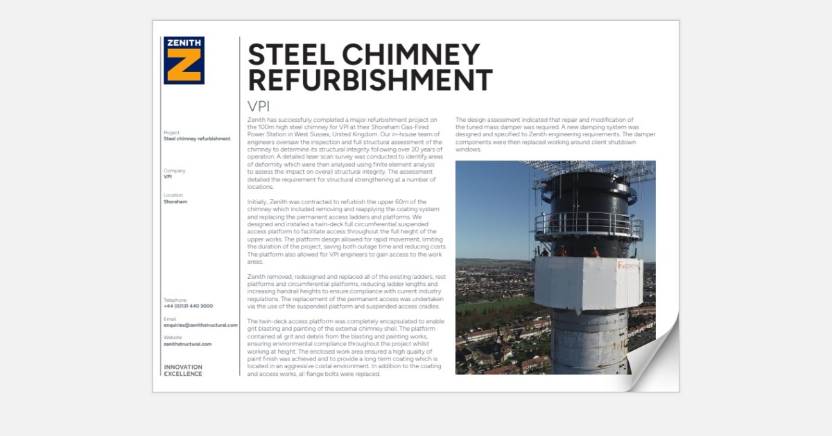 Case Study - Shoreham Chimney