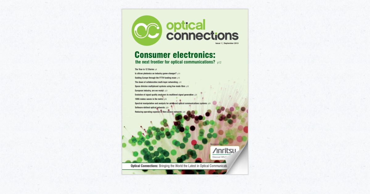 Autumn 2013 Optical Connections Magazine