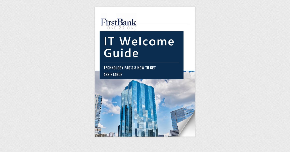 IT Welcome Guide for One22One