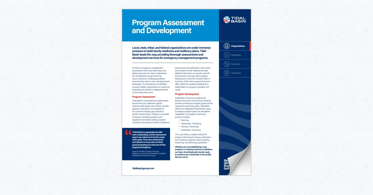 Program Assessment and Development
