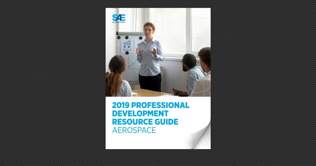 2019 SAE Corporate Learning Aero Resource Guide - P18295967 - Page 157