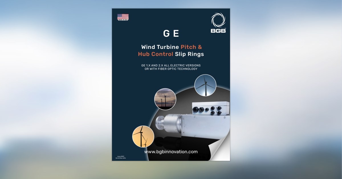 BGB: GE 1.X MW WT Pitch Control Slip Ring-USversion - Page 3