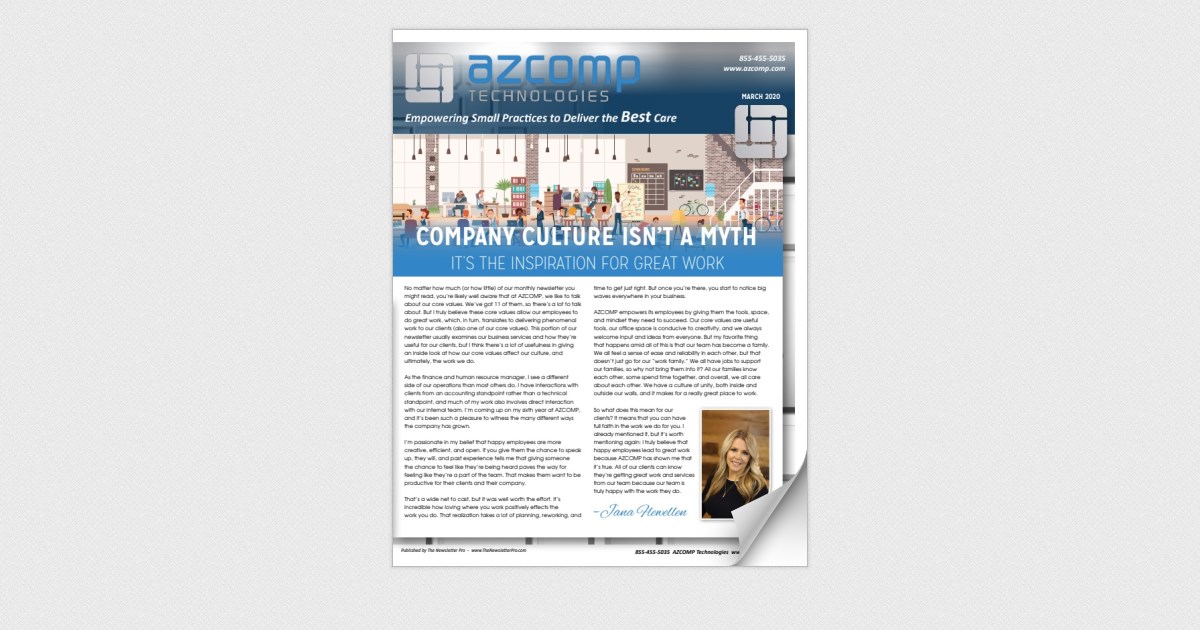 AZCOMP Technologies Medisoft - March 2020 - Page 2