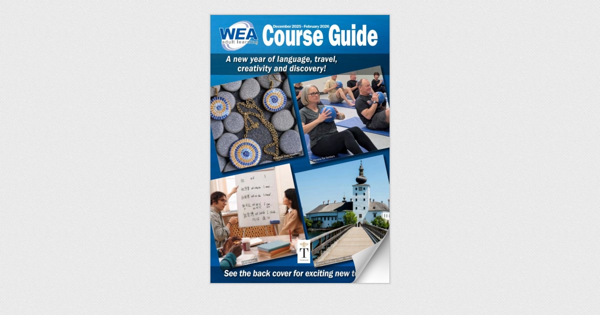 WEA Course Guide June - September 2025