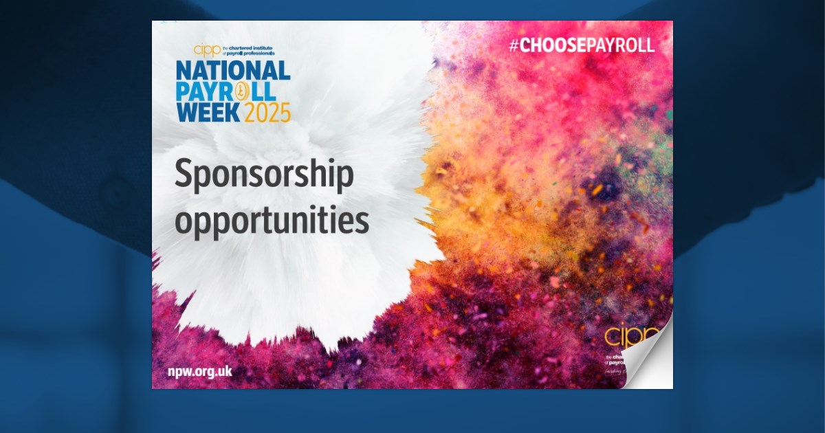 National Payroll Week 2025 Sponsorship Opportunities