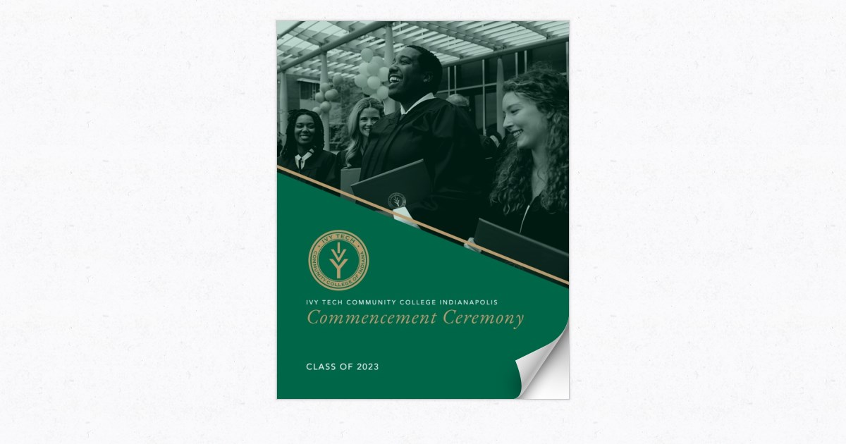 2023 Ivy Tech Indianapolis Commencement Program