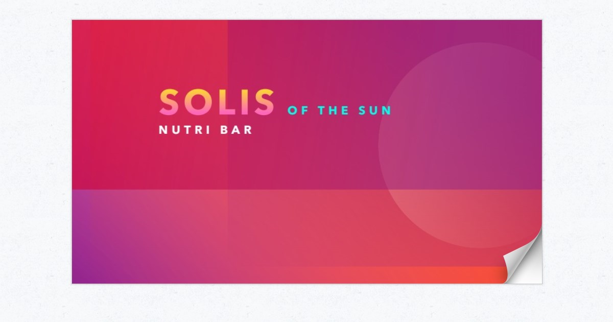 2 SOLIS - Nutri Bar