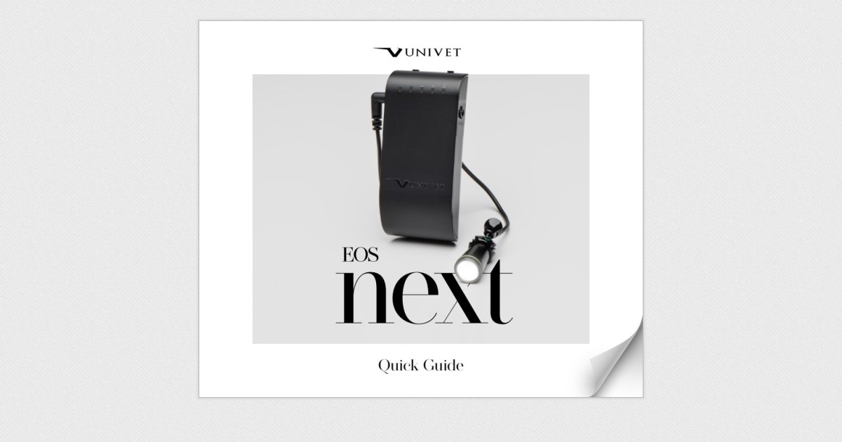 EOS NEXT Quick Guide