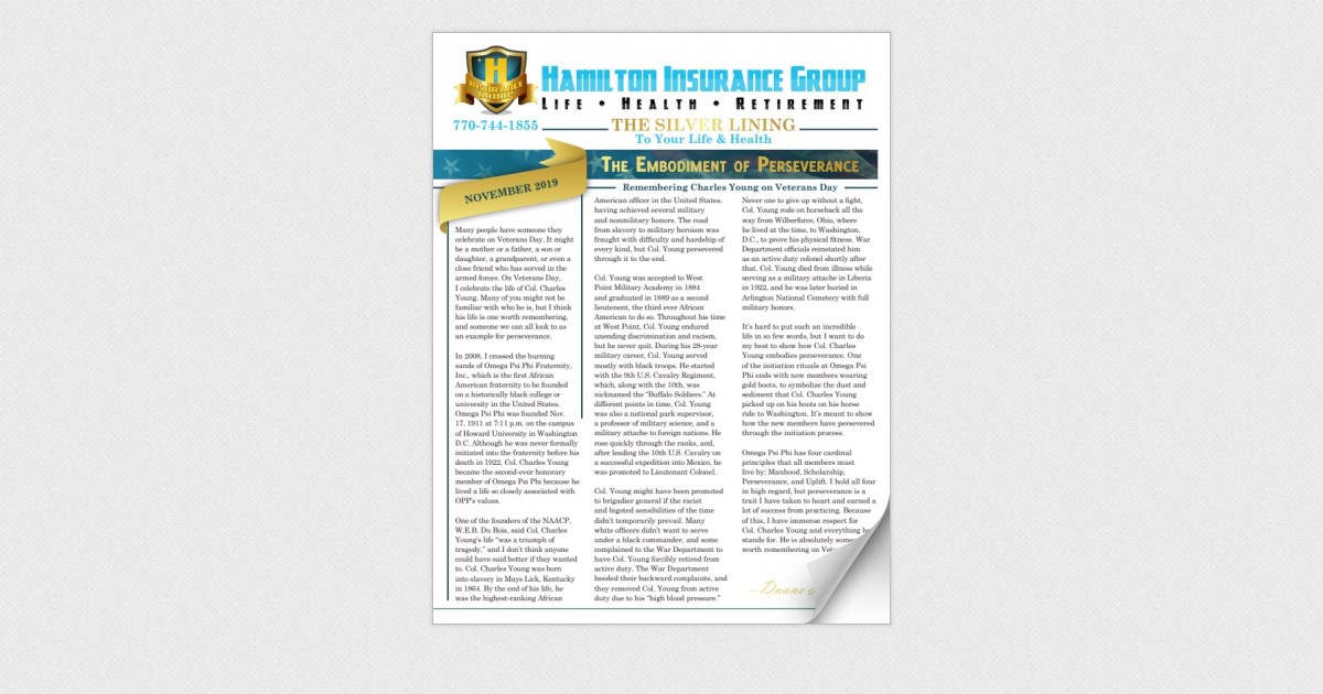 Hamilton Insurance Group - November 2019 - Page 2