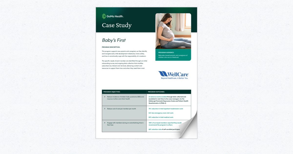 GoMo Health WellCare Baby's First Program