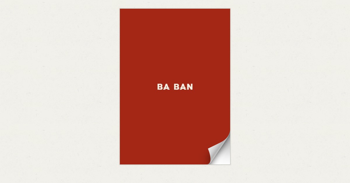 BA BAN MENU