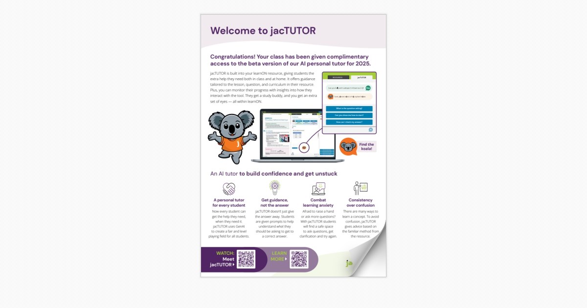 jacTUTOR Beta Starter Kit