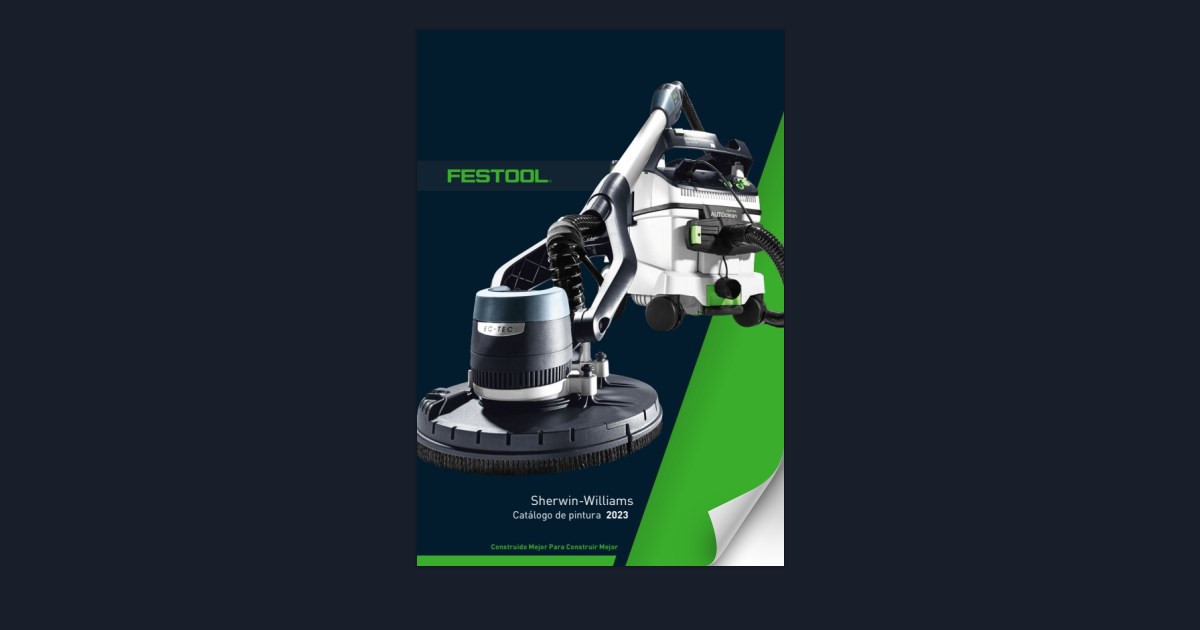 2023 Festool & Sherwin-Williams Catálogo (Español)