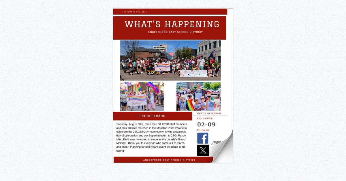 What's Happening September 6th, 2024