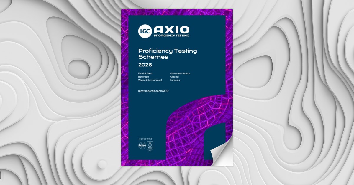 LGC AXIO Proficiency Testing | 2026 Catalogue