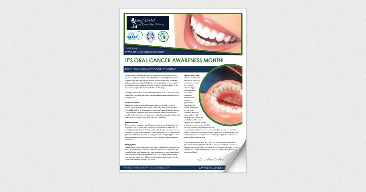 Stumpf Dental - April 2020