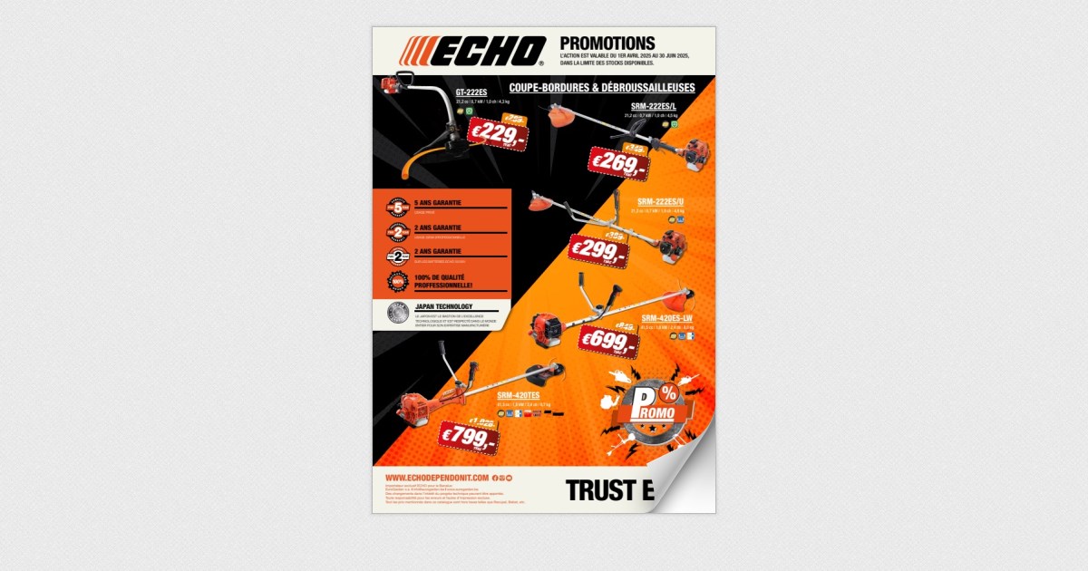 ECHO - Promotions Printemps/Eté 2025