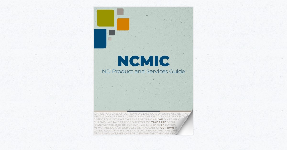 NCMIC ND All Product Guide