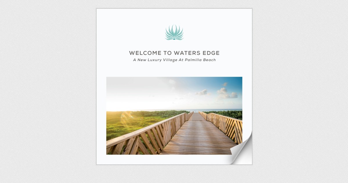 Waters Edge Master Plan