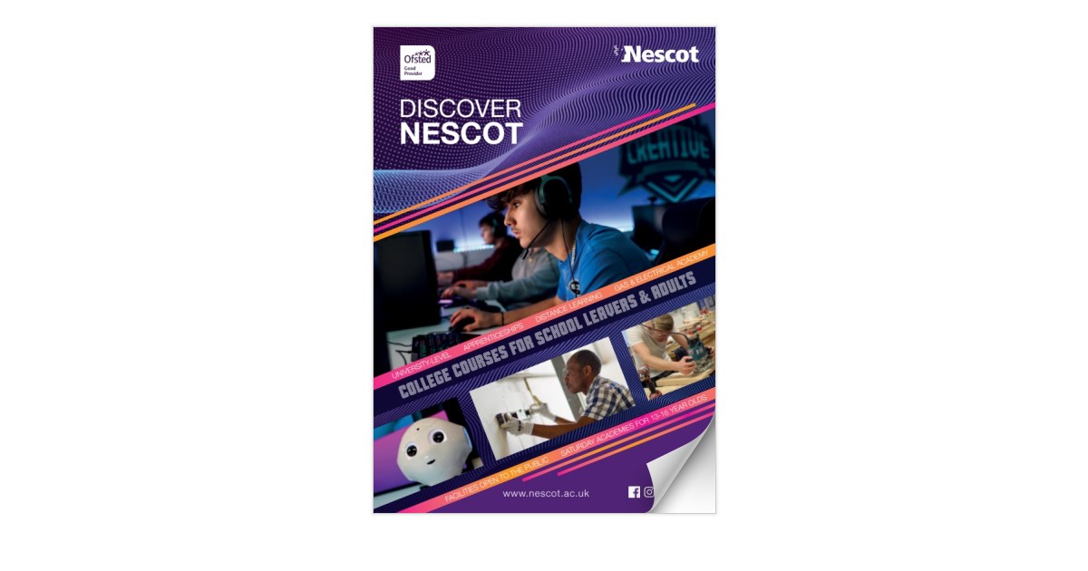 Discover Nescot Leaflet