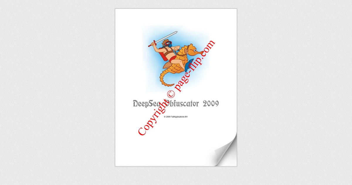 DeepSea Obfuscator 2009