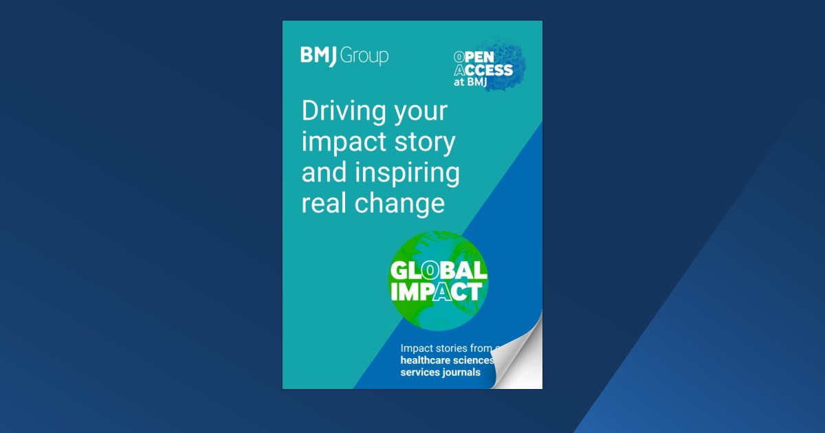 Impact Stories in Healthcare Sciences & Services - Page 3