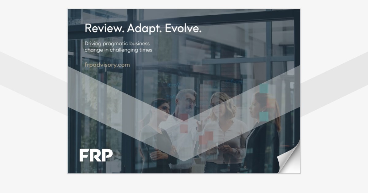 Review Adapt Evolve brochure