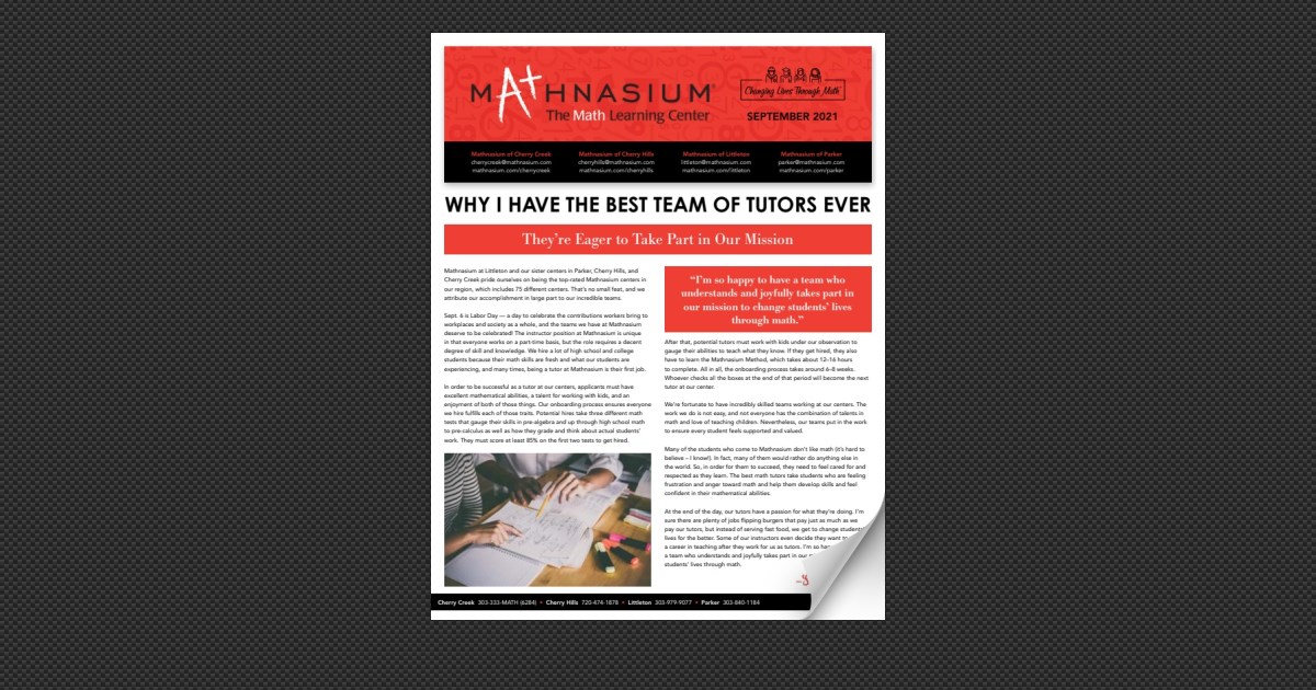 Mathnasium - September 2021 - Page 4