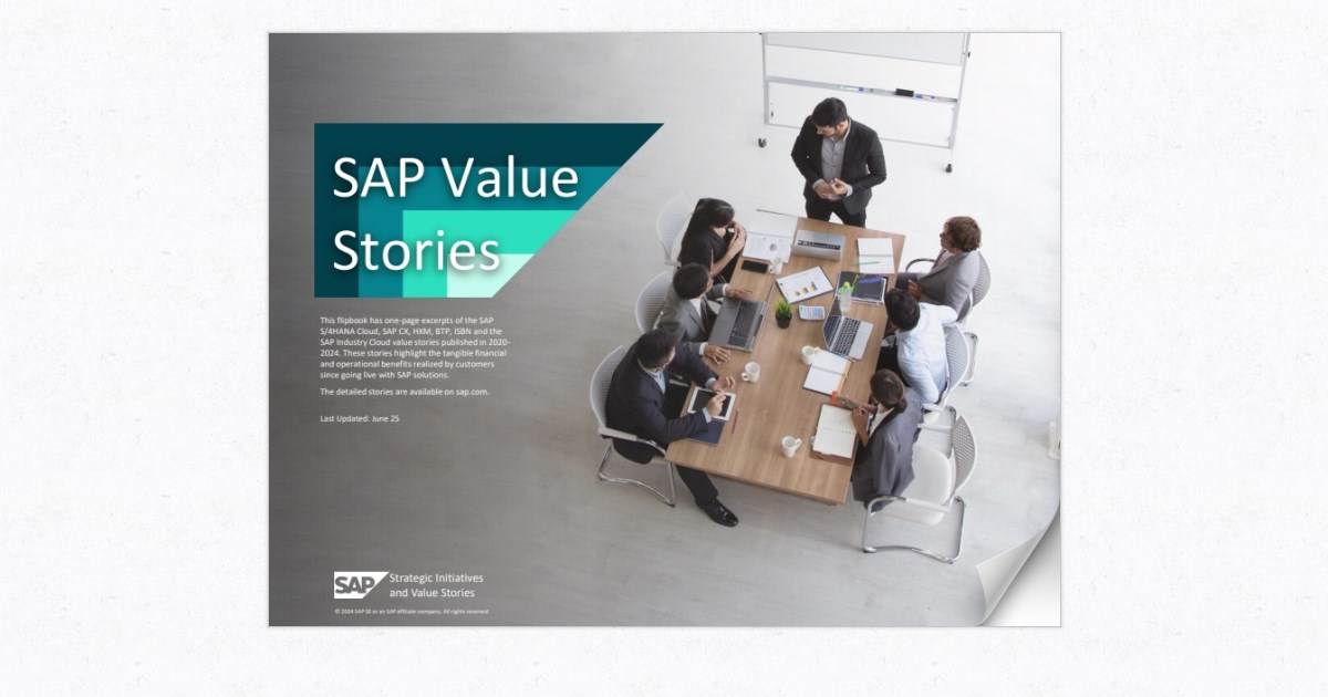 SAP Value Stories