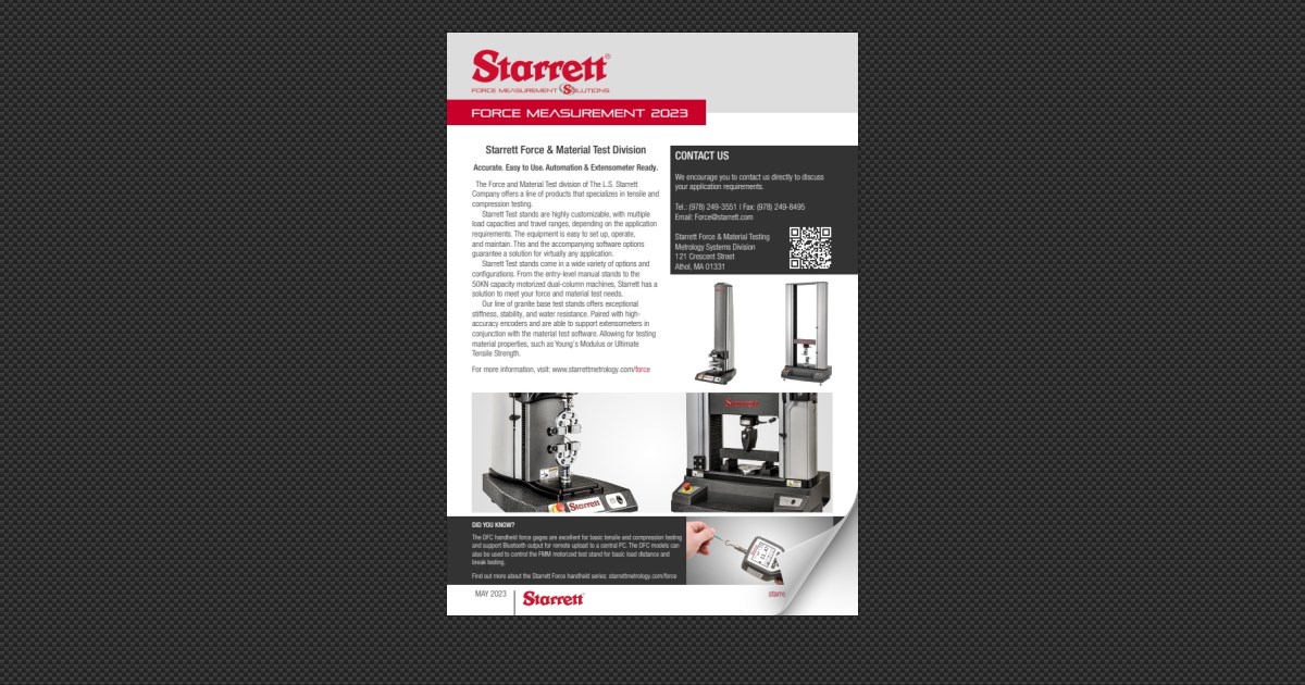 Long Travel and Spring Fixture Datasheet