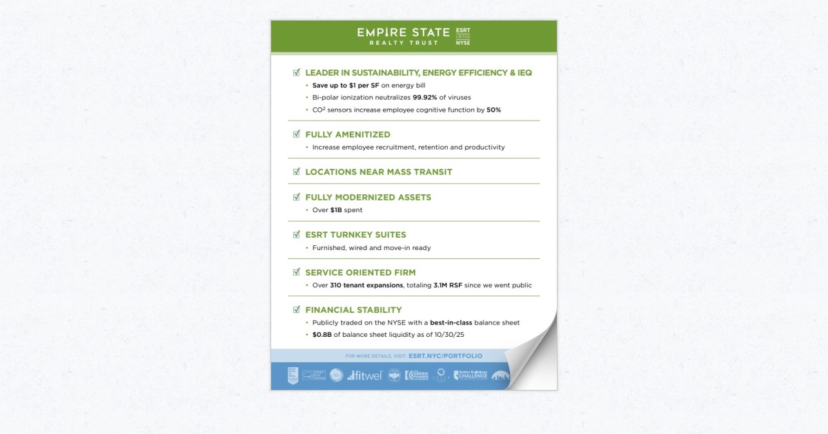 ESRT Differentiators