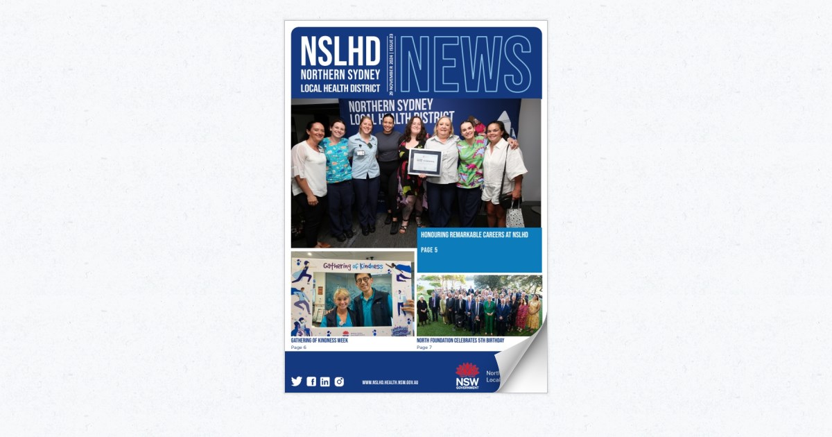 NSLHD News - 29 November