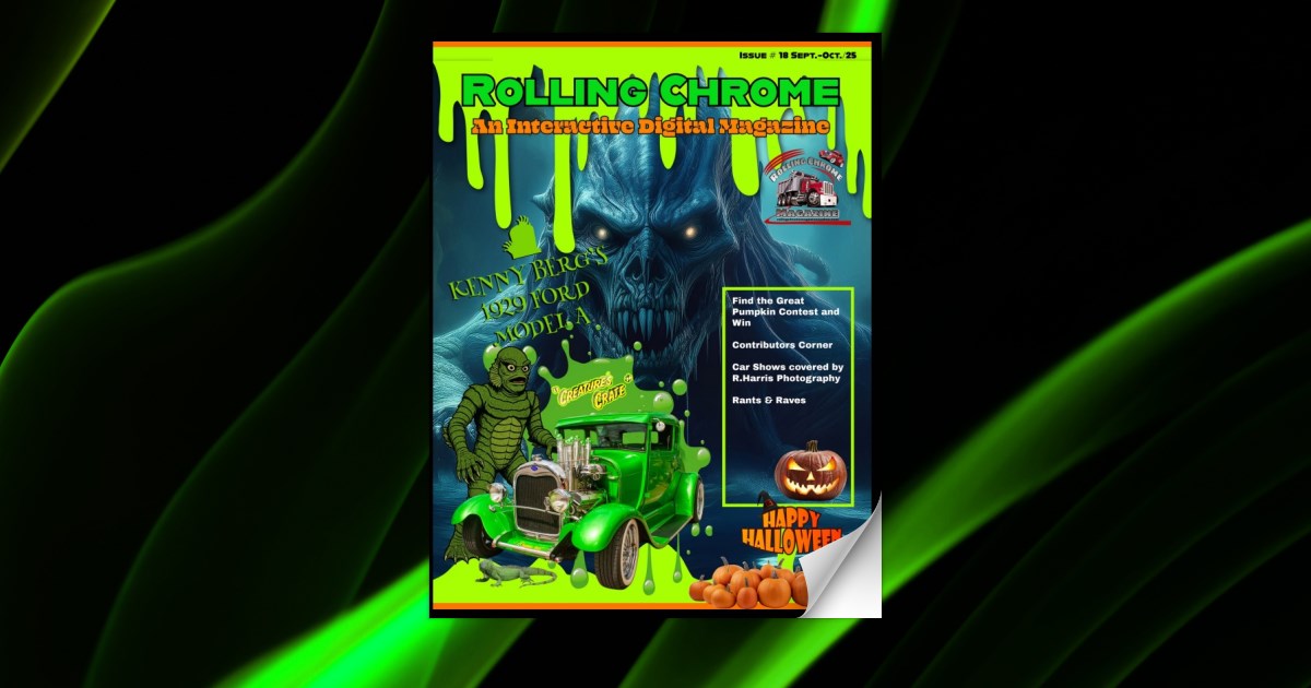 Rolling Chrome Magazine Issue # 18 Sept.-Oct./25