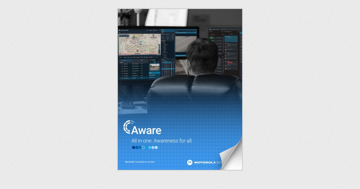 CommandCentral Aware: All-in-One Solution
