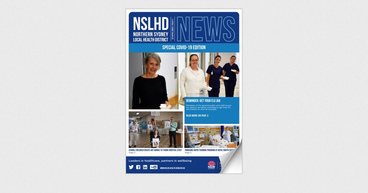 NSLHD News April 23 COVID-19 edition