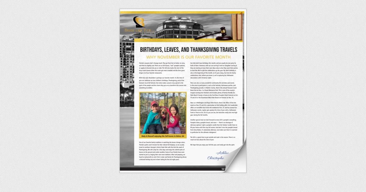 Bruce Law Firm - November 2024