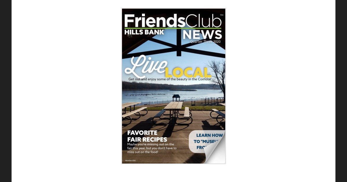 Friends Club 3rd Quarter 2020