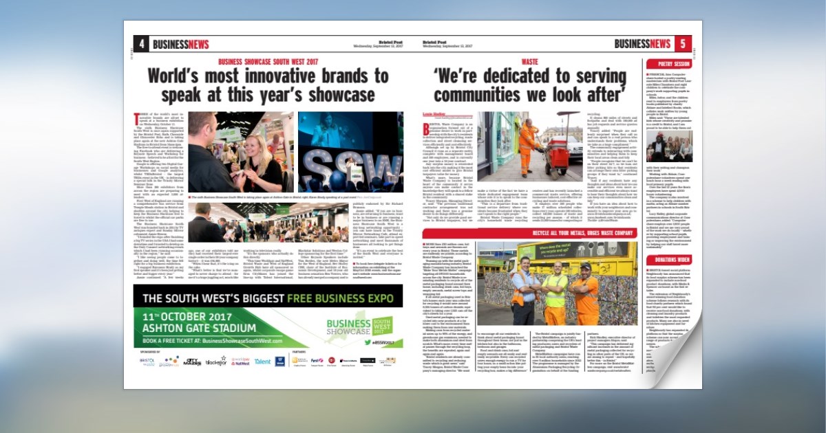 Newspaper Story 13th Sept 2017