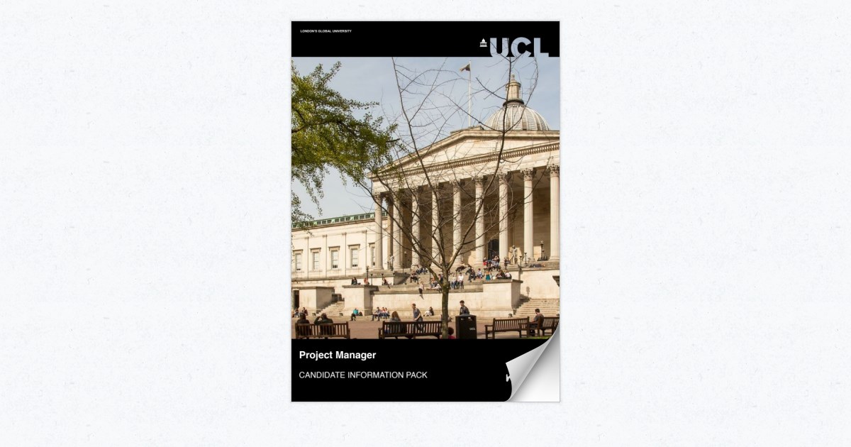 UCL - Project Manager