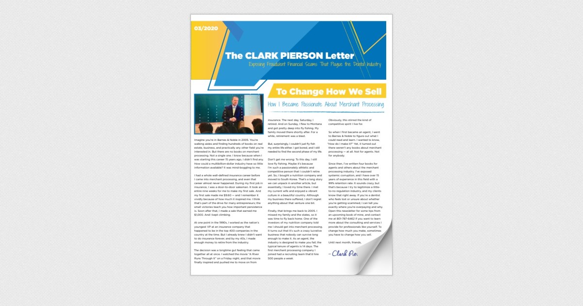 Clark Pierson - March 2020 - Page 3